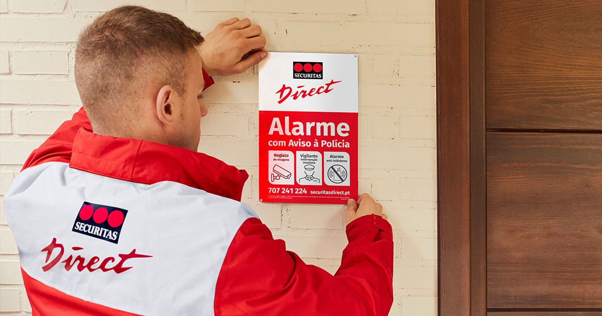 Placa Dissuasora de Alarme | Securitas Direct